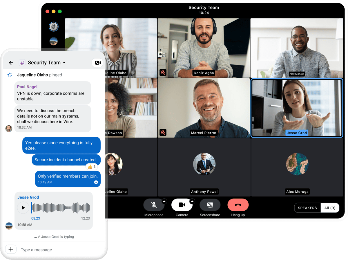 Wire – Collaborate without Compromise
