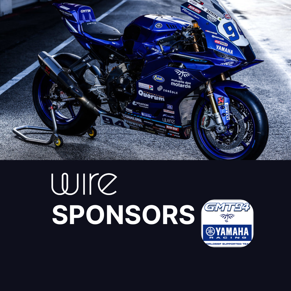 Wire is now an official sponsor of GMT94
